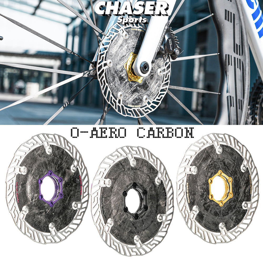 0-AERO Aero Disc Brake Rotor CARBON – Chaser-Sports